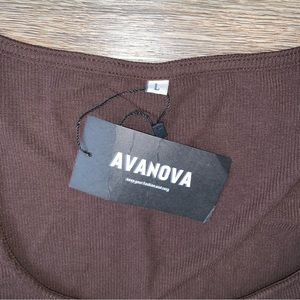 Avanova | Tops | Avanova Asymmetrical Ribbed Cropped Top | Poshmark